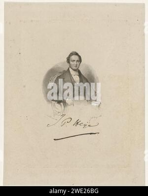 Portrait of Jan Pieter Heije, Johannes Philippus Lange, After Nicolaas ...