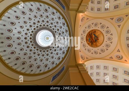 Baltimore, Maryland - Sept 11, 2022: Rotunda and Latrobe's dome of the ...