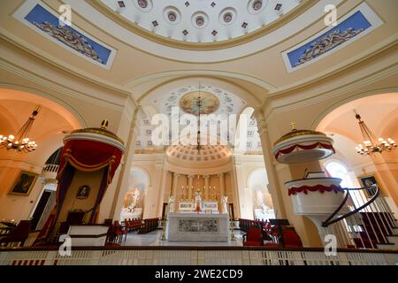 Baltimore, Maryland - Sept 11, 2022: Rotunda and Latrobe's dome of the ...