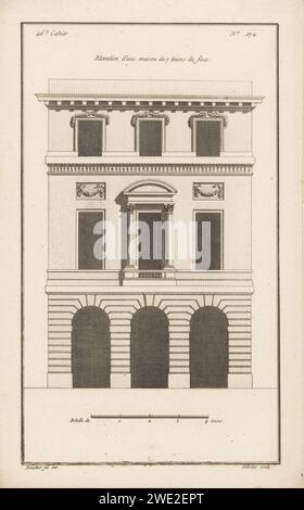 Three Arches at Building Balcony House Exterior Top Floor Stock Photo ...