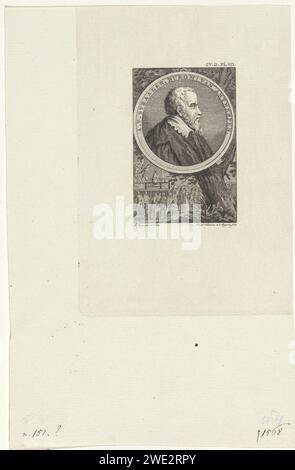 Portrait of Antoon van Straalen, Reinier Vinkeles (I), After Jacobus ...
