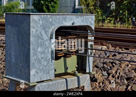 Pulleys for wire ropes of a mechanical signal and switch control in ...