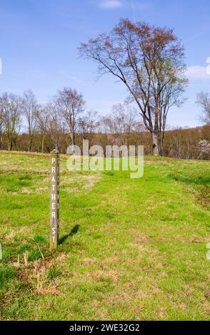 The Town of Pithole, a ghost town in Cornplanter Township, Venango ...