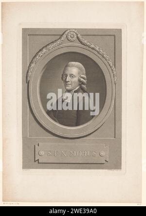 Portrait van Samuel Friedrich Nathanael Morus, Johann Heinrich Lips ...