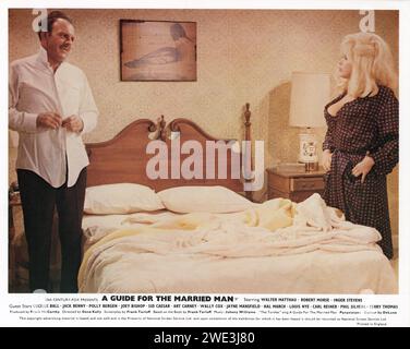 1960s 1967 A GUIDE FOR THE MARRIED MAN COMEDY WITH WALTER MATTHAU, SUE ANN LANGDON, ROBERT MORSE ...