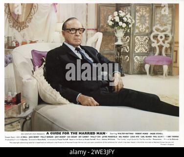 1960s 1967 A GUIDE FOR THE MARRIED MAN COMEDY WITH WALTER MATTHAU, SUE ANN LANGDON, ROBERT MORSE ...