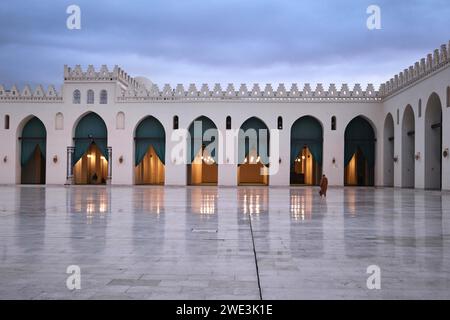 Cairo, Egypt - January 04, 2024: The Mosque of Al Hakim, (Al Anwar ...