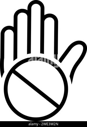 Icon for objection,convulsions Stock Vector Image & Art - Alamy