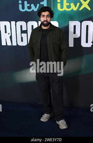 London, UK. January 23rd, 2024. Natalie Simpson at the ITV1 and ITVX ...