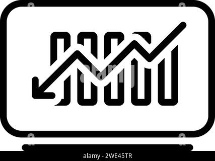 Icon for decline,reduce Stock Vector Image & Art - Alamy