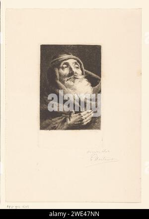 Phariseeër, Charles Mertens, 1875 - 1913 print paper etching Jewish ...