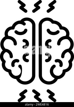 Icon for ptsd, post traumatic stress disorder Stock Vector Image & Art ...