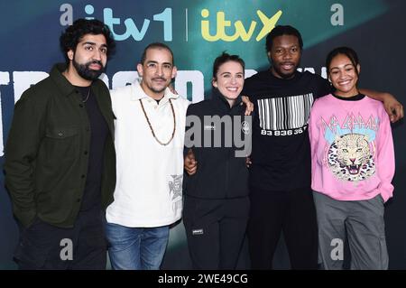 Natalie Simpson beim Photocall zur 2. Staffel der ITV Serie Trigger ...