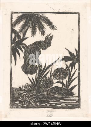 Waterlelies, Janus de Winter, 1892 - 1951 print Japanese paper ...