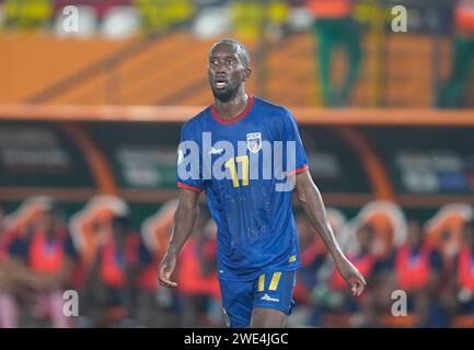 January 22 2024: Willy Johnson Semedo Afonso (Cap Verde) looks on ...