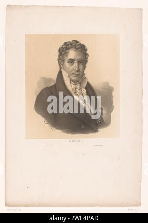 François-Joseph Navez - Portrait of Jacques-Louis David - WGA16468 ...