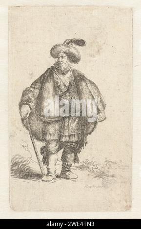 The Persian, anonymous, after 1632 print paper etching head-gear: cap ...