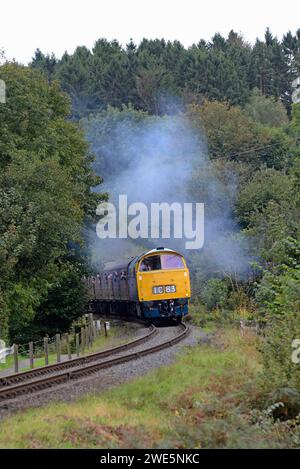 Preserved British Rail Class 52 Diesel Hydraulic Locomotive Stock Photo ...