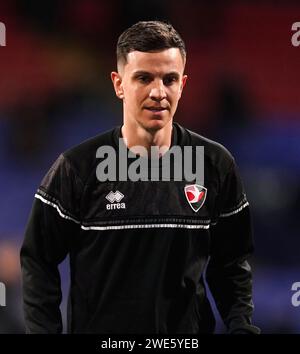 Cheltenham Town's Josh Harrop ahead of the Sky Bet League One match at ...