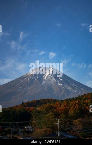 The Mount Fuji during the vibrant autumn season Stock Photo - Alamy