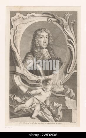 Portret van Anthony Ashley Cooper, Claude Baron, 1748 - 1848 print ...