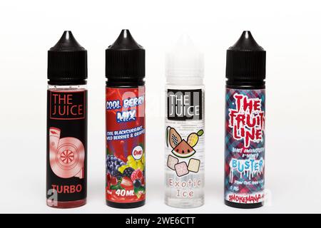 Ukraine, Odesa - January, 4 2024: Vaping device, vape Aspire Flexus ...