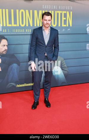 01/23/2024, Berlin, Germany, Friedrich Mücke attends the world Premiere ...