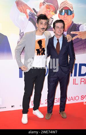 Francesco Mandelli and Fabrizio Biggio of I Soliti Idioti performs live ...