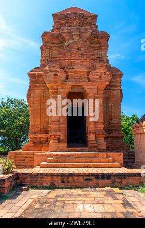 Old Ruin of Thap Poshanu Cham Tower, Phan Thiet, Vietnam. This is one ...