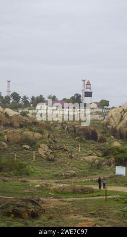Muttom, India - July 08 2023: Tourists enjoying the beautiful scenic ...