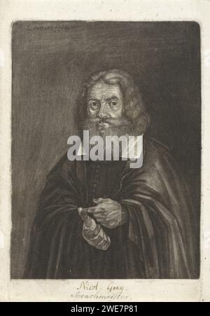Portrait of an unknown man, possibly Nicol. Gray of Caspar Pusch ...