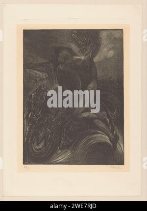 Perseus and the sea monster, Johannes Josephus Aarts, 1881 - 1934 print ...