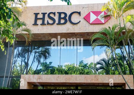 HSBC bank, Merida Mexico Stock Photo - Alamy