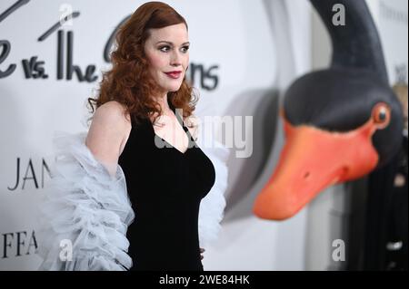 Molly Ringwald attends the premiere of FX's "Feud: Capote Vs. The Swans ...