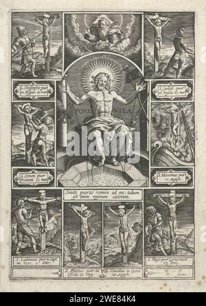 Christ as Man van Smarten, Pierre Firens, 1600 - 1639 print Christ with ...