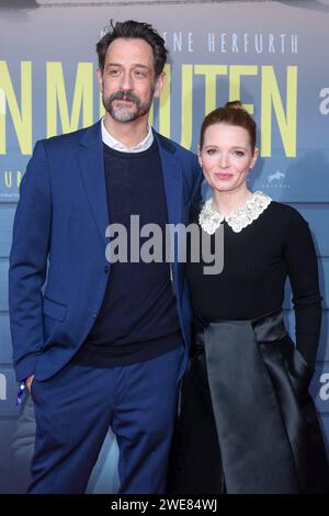 Karoline Herfurth with husband Christopher Doll attends Worldpremiere of the Movie Eine Million ...