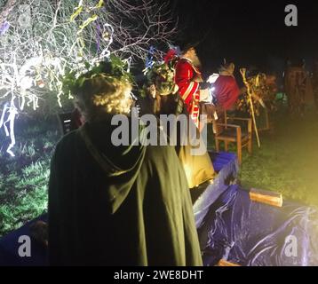 The annual Wassail took part at the Deans Court Estate of Sir William ...