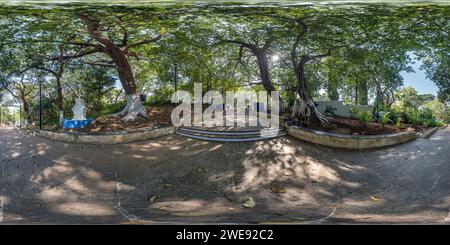 360° view of The stone staircase - Alamy