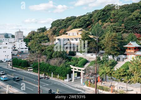 Yamaguchi, Japan - December 2, 2023 : View of Shimonoseki Kanmon ...