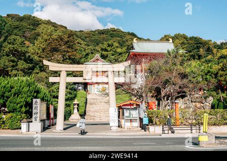 Yamaguchi, Japan - December 2, 2023 : Shimonoseki Kameyama Hachimangu ...