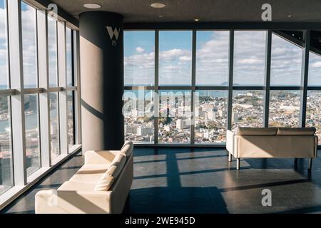 Yamaguchi, Japan - December 2, 2023 : Kaikyo Yume Tower observatory ...