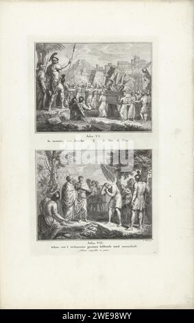 The seven trumpets of Jericho Stock Photo - Alamy