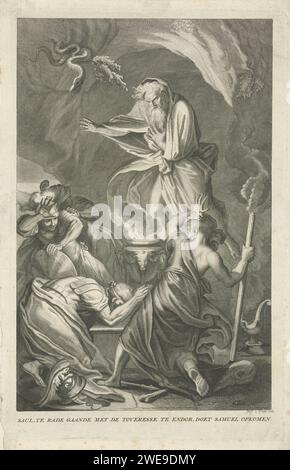 Saul at the witch of Endor, Philip Van Gunst, 1685 - 1732 print Saul ...