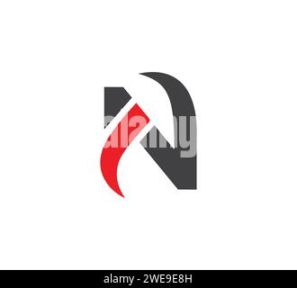 N, B, NB letter Logo Design. Alphabet NB initial logo vector ...