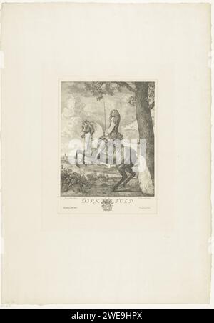 Bridle portrait of Dirk Tulp, Pieter Dupont, after Paulus Potter, 1906 ...