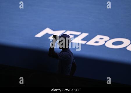Novak Djokovic in the dark shadows (illustration of shadow silhouette ...