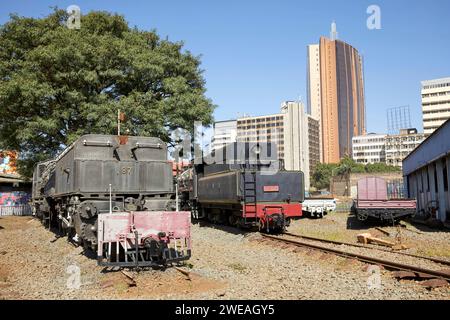 Kenya Uganda Railway (KUR) Karamoja Locomotive built by Beyer Peacock ...