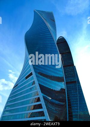 Huge Business Glass Architecture Tower Building Photo Stock Photo - Alamy