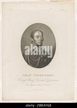 Portrait van Friedrich Bogislav Emanuel, Count Tauentzien von ...