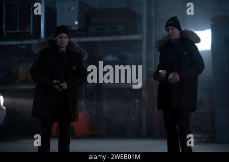 John Hawkes (Hank Prior), Jodie Foster (Detective Elizabeth Danvers), "True Detective: Night ...